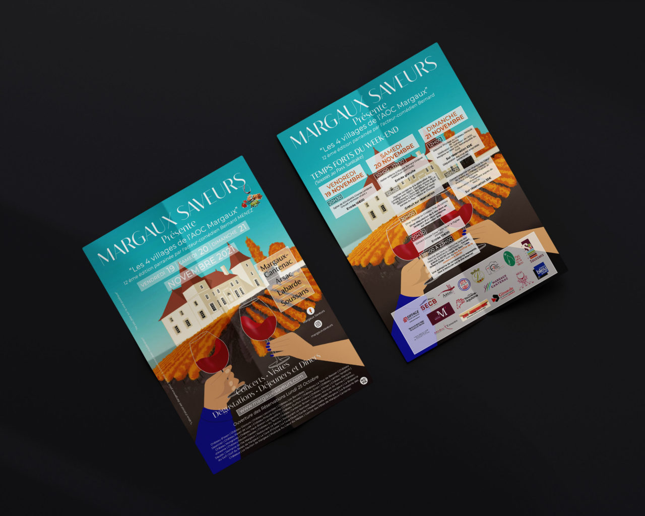 Graphiste Bordeaux • Identité visuelle, Print, Web • Studio Novia